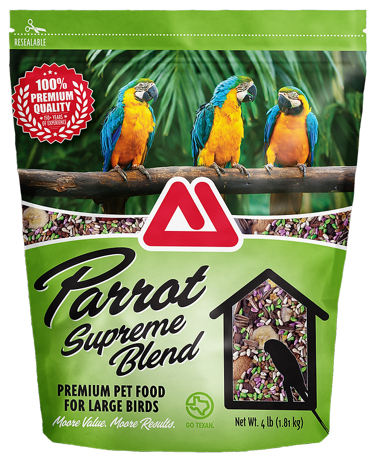 Thomas Moore Parrott Supreme Blend – Hamman Farm and Ranch